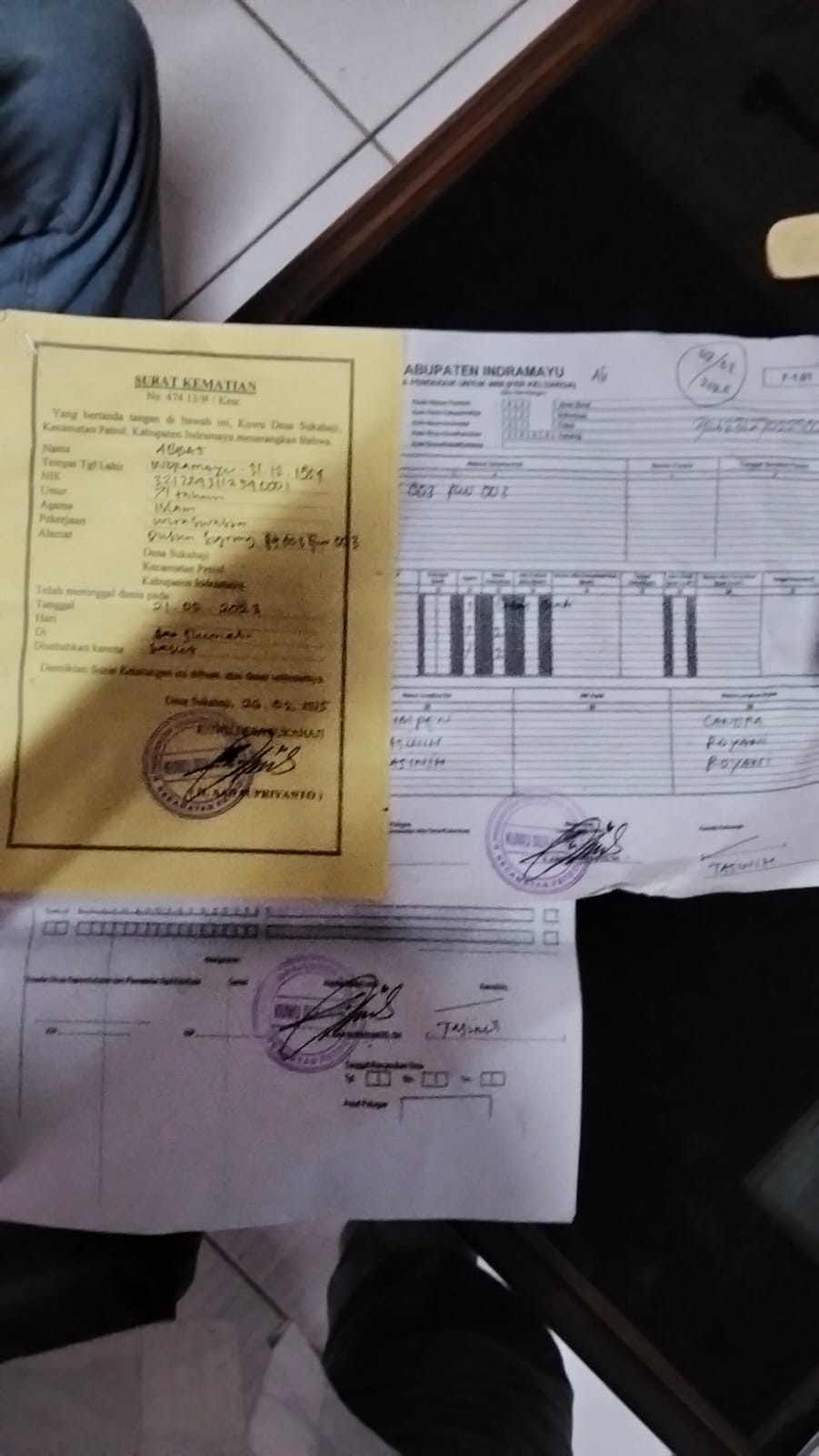Palsukan Stempel dan Tanda Tangan Kuwu, Oknum Kadus Sukahaji ...