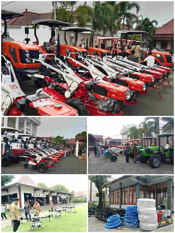 Bupati Kebumen Serahkan 104 Unit Alsintan Modern: "Gunakan untuk ...
